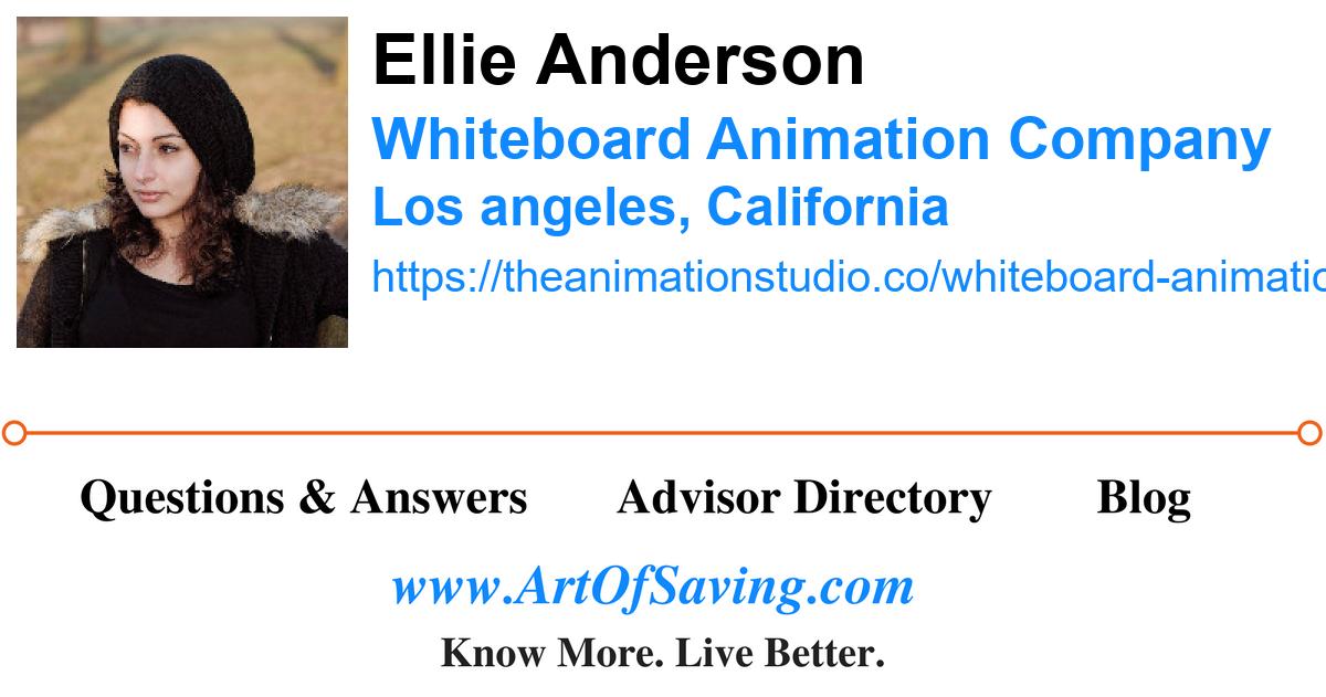 Ellie Anderson - Whiteboard Animation Company - Los angeles ...