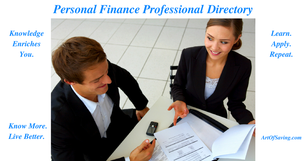 Advisor Directory: Personal Finance Professional Directory| Unites ...